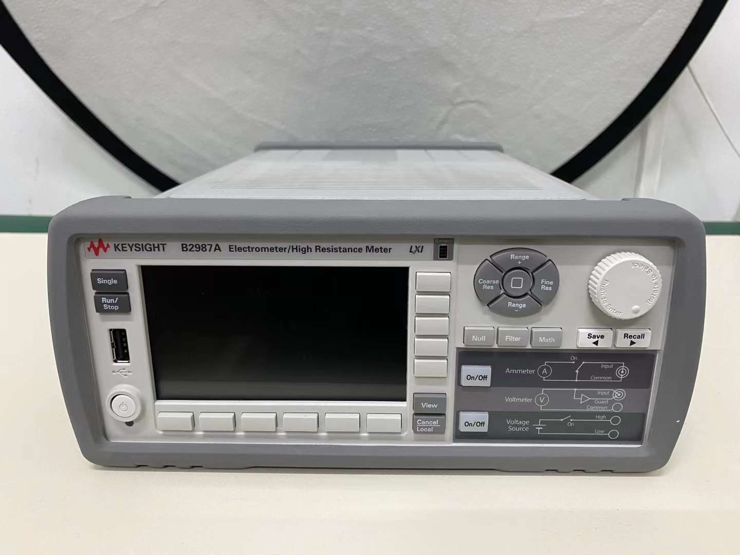 安捷伦是德B2981A B2983A B2985A皮安计静电计B2987A - 哔哩哔哩