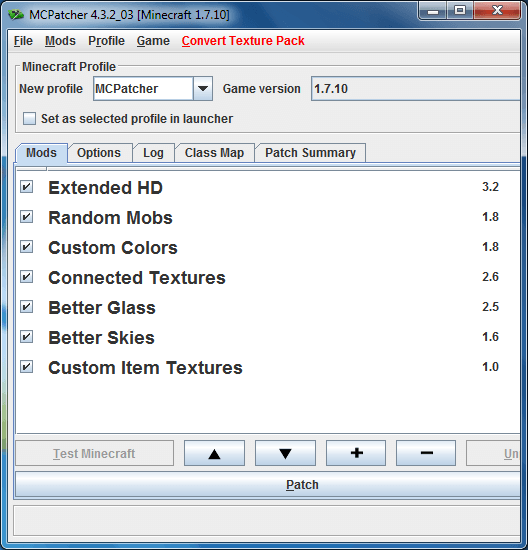 【麦块教学模组篇 】06 —— mcpatcher，MOD+材質的程式整合帮手 - 哔哩哔哩