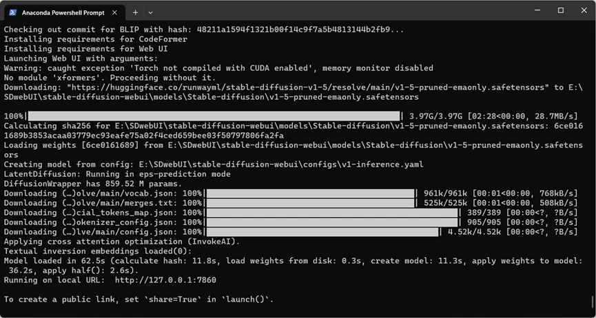 自力更生：Stable Diffusion webui本地部署遇到的坑及解决 - 哔哩哔哩