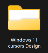 Windows 11 cursors Design鼠标指针的安装与使用方法 - 哔哩哔哩