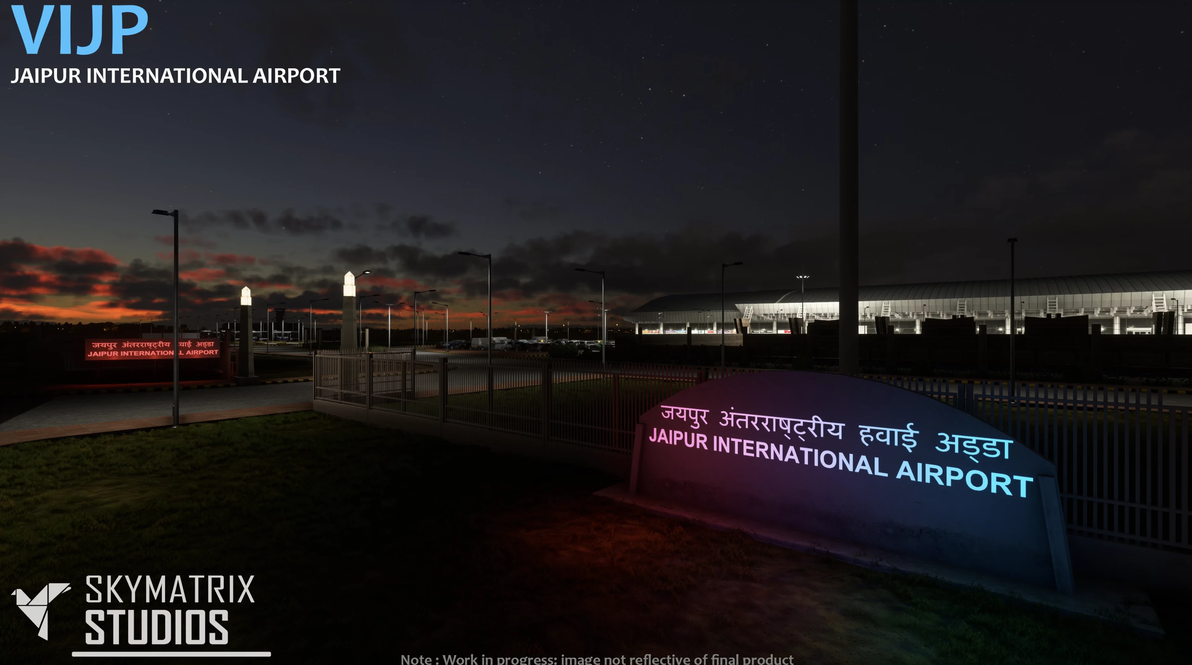 SkyMatrix 为 MSFS 分享斋浦尔新机场预览 - 哔哩哔哩