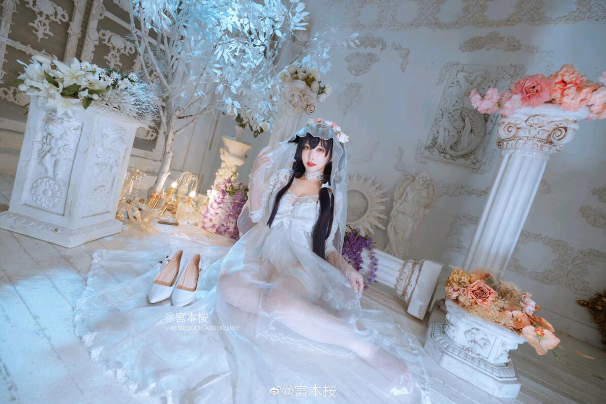 碧蓝航线吾妻花嫁COS - 哔哩哔哩