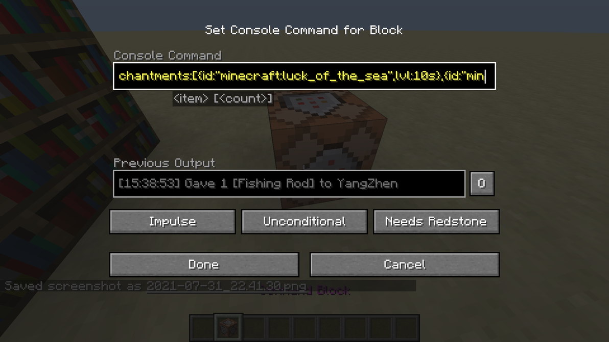 我的世界指令附魔入门(Java1.17) - 哔哩哔哩