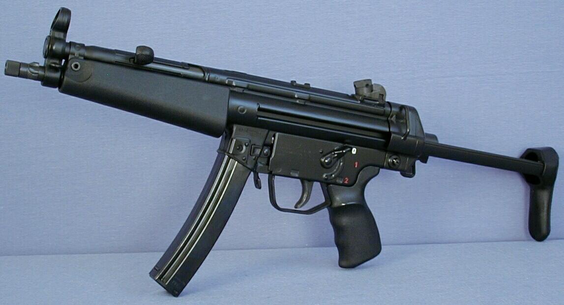 轻武器科普之H&K MP5的其他型号(上) - 哔哩哔哩