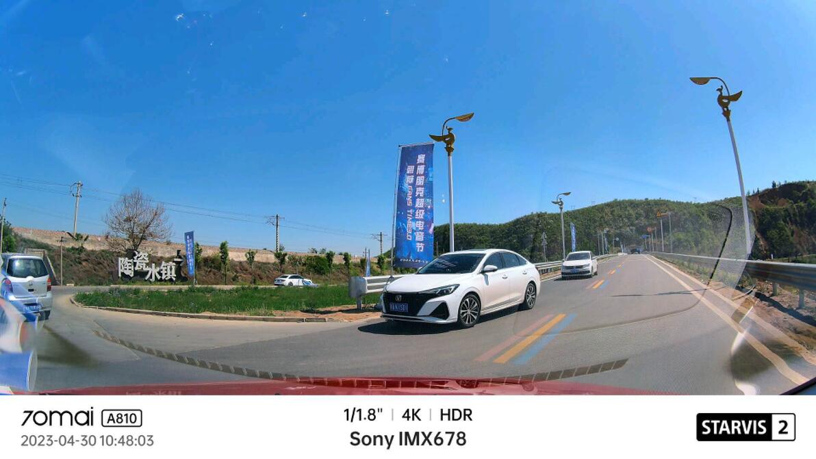 70迈A810深度测评！索尼IMX678，感光升级，4K高清，前后双录HDR - 哔哩哔哩