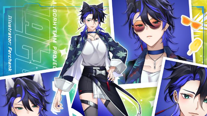 【ARP VTUBER介绍】V AGENT - LATTA "蓝色哈士奇” - 哔哩哔哩