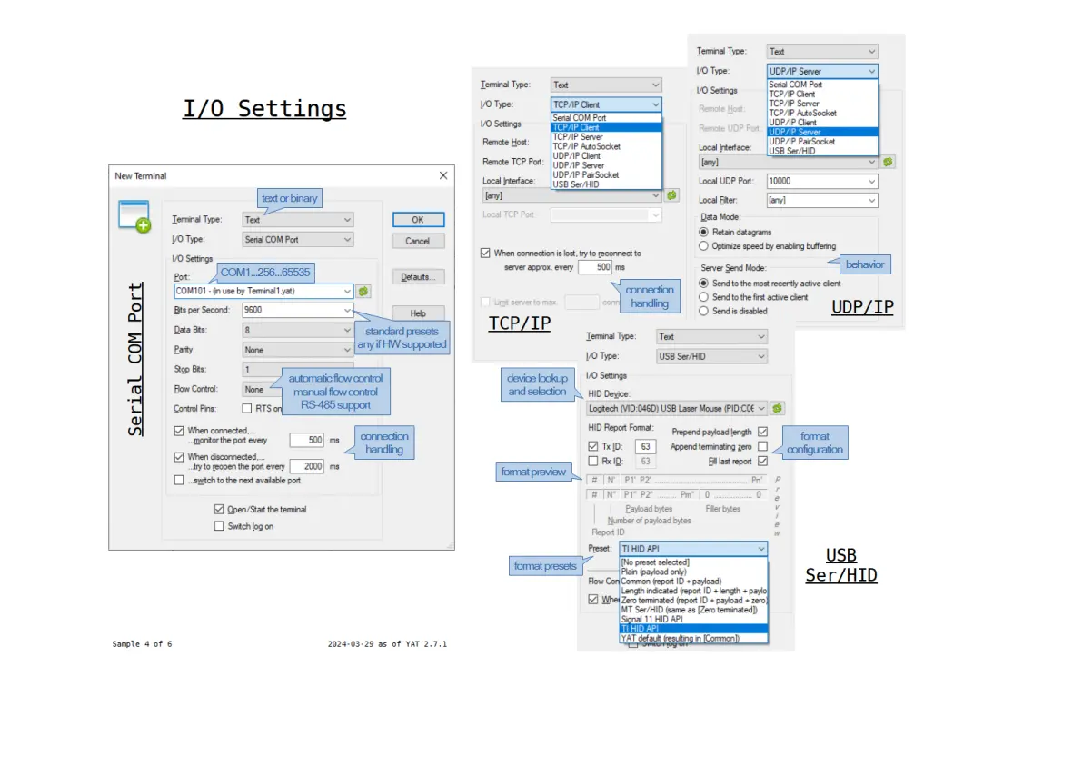 这个应该是终端里面配置项最多的软件，密密麻麻无比多，YAT-Yet Another Terminal - 哔哩哔哩