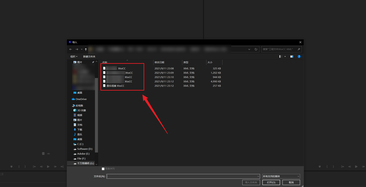 将Final Cut Pro X资源库导入Premiere图文版小白级操作教程 - 哔哩哔哩