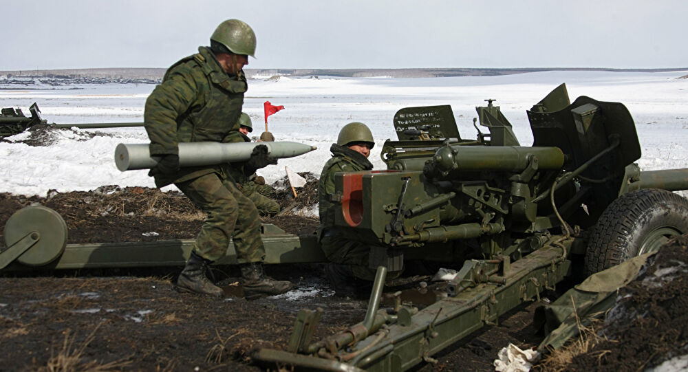 传承到现在的反坦克炮——T12/MT12 100mm反坦克炮 - 哔哩哔哩