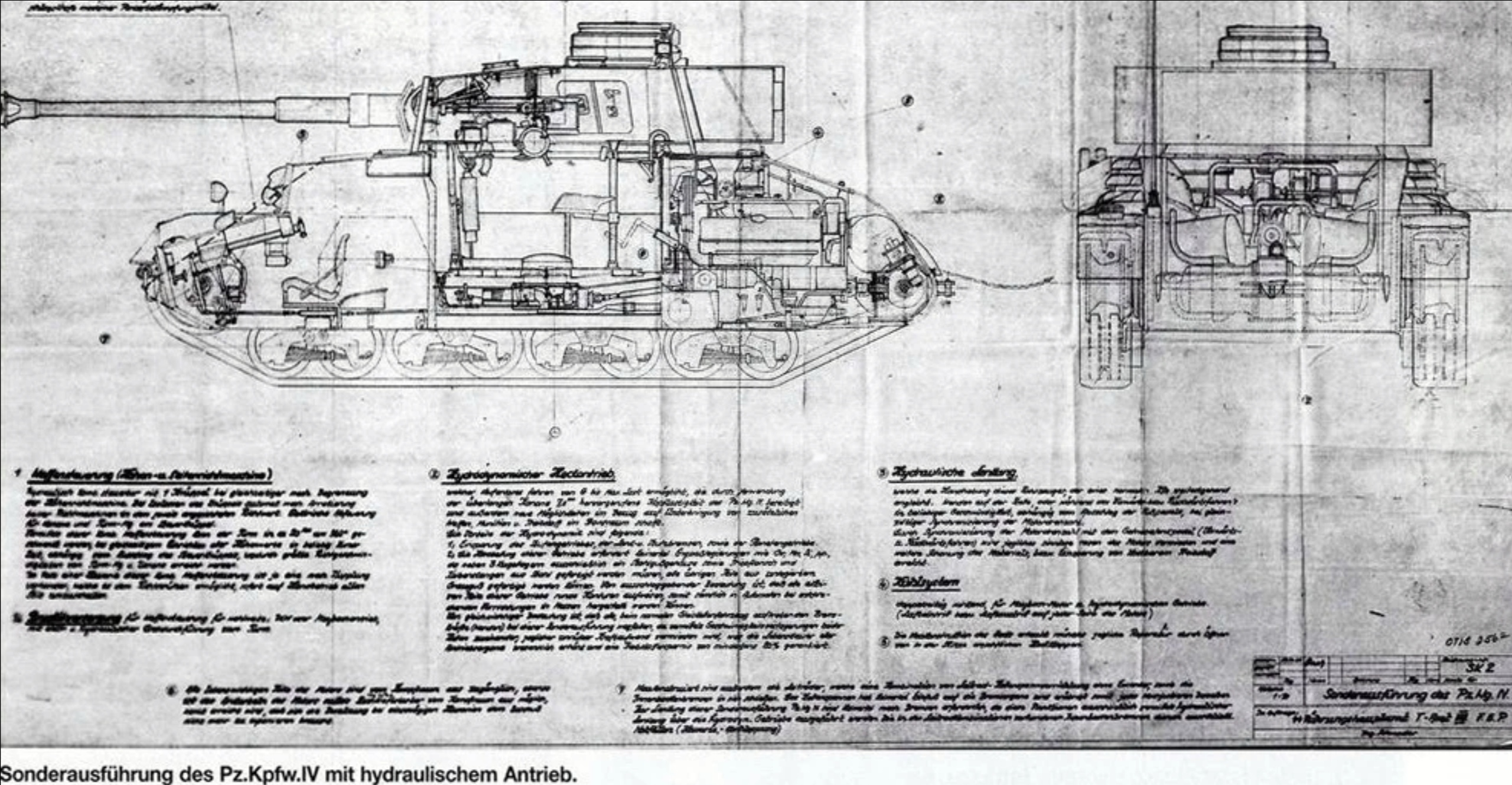神秘的四号坦克液力型（Panzerkampfwagen IV mit hydrostatischen Antrieb）简介 - 哔哩哔哩