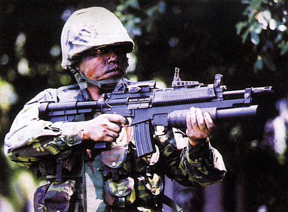 中国台湾省“百年步枪计划”成果——T91式突击步枪 - 哔哩哔哩