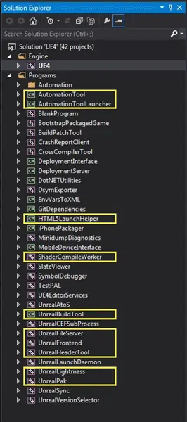 UnrealEngine4.24版引擎自建及HTML5的打包方法 - 哔哩哔哩