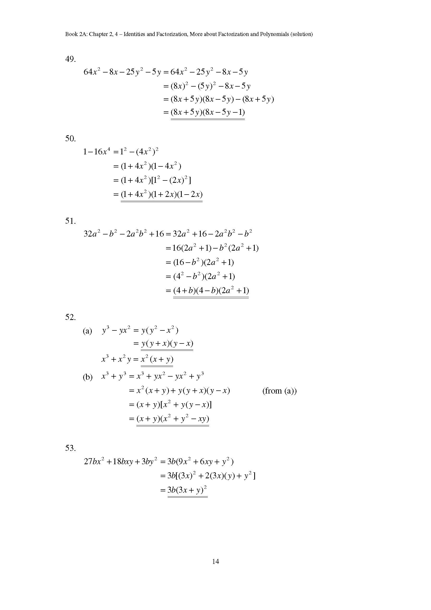 F1 to F3 Math Notes & Training (Part 1) - 哔哩哔哩