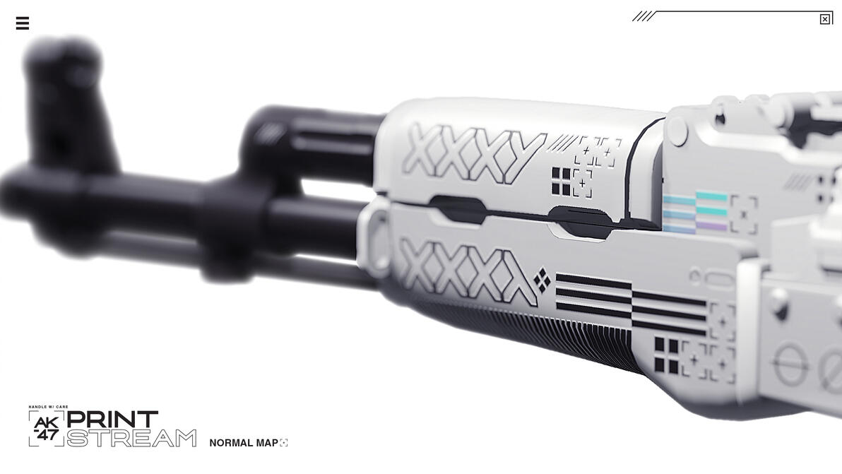 Csgo鉴赏 AK-47 | PRINTSTREAM - 哔哩哔哩