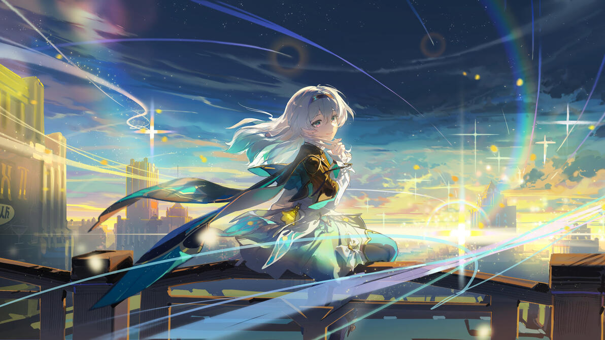 流萤（Firefly）| 崩坏：星穹铁道（Honkai：Star Rail）| 4K 8K 电脑壁纸 手机壁纸 - 哔哩哔哩