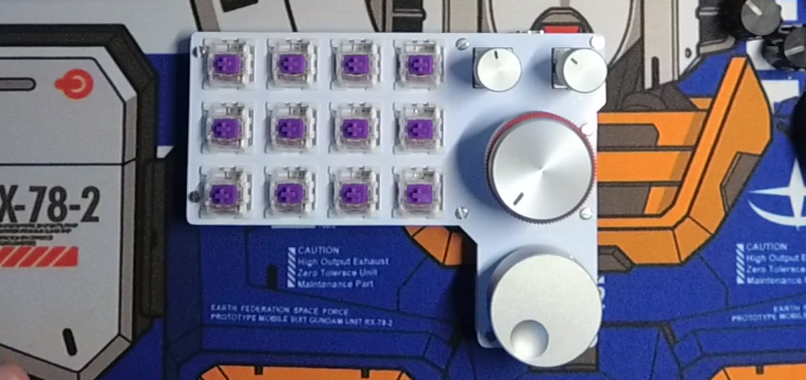 可编程小键盘CXT-12E4的轻度客制化，以及娘化【笑】 - 哔哩哔哩