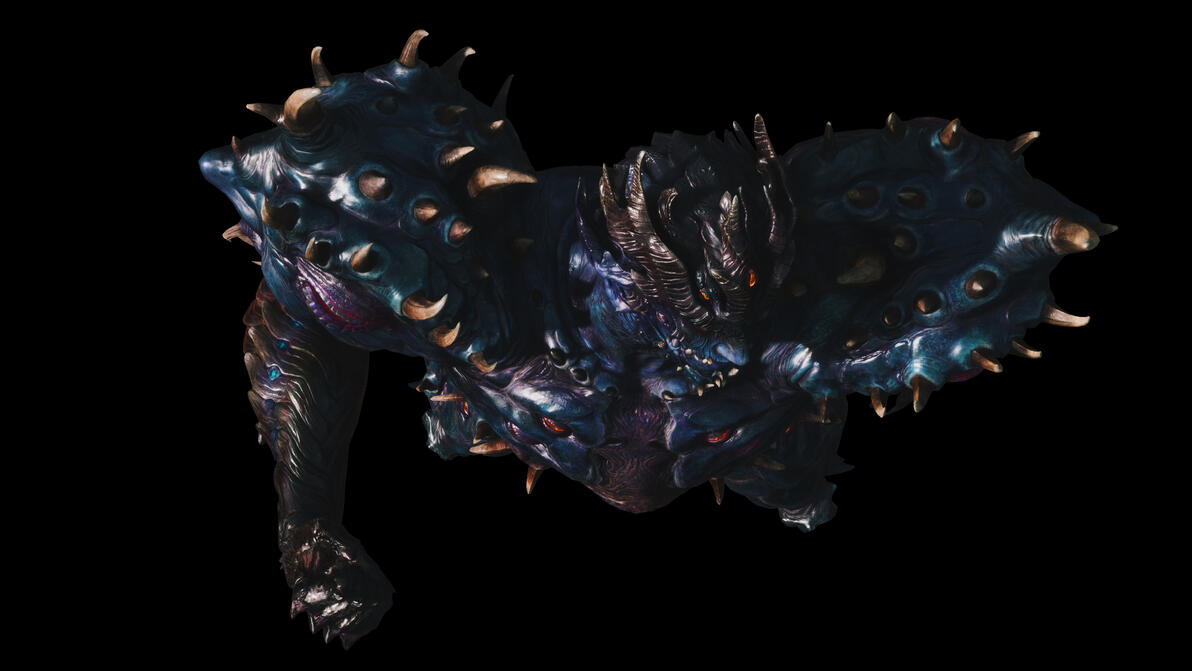 鬼泣5 Urizen(尤里森) 全角度形象 - 哔哩哔哩