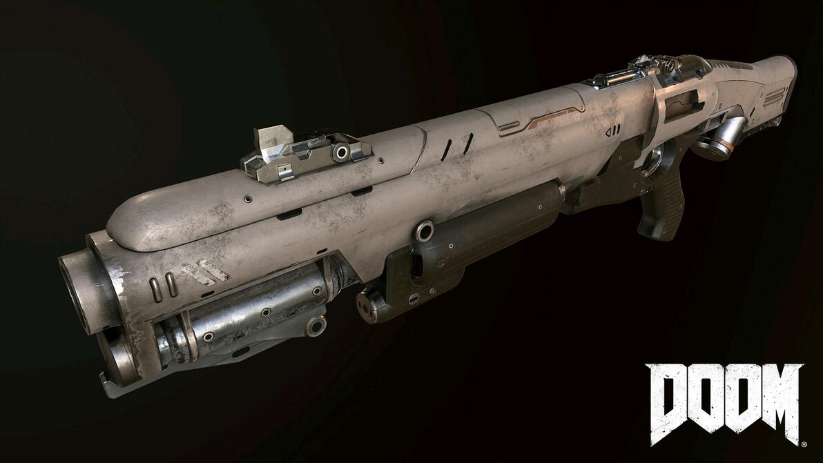 【科幻枪械】DOOM毁灭战士枪械设定1 - 哔哩哔哩