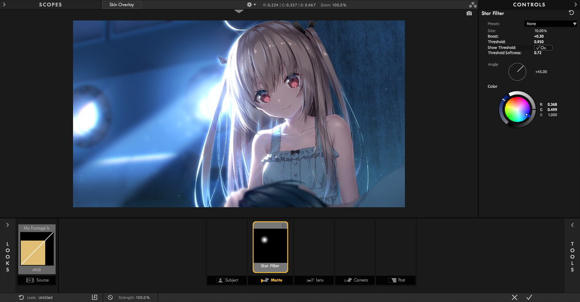 LOOKS调色主要工具介绍 - 哔哩哔哩
