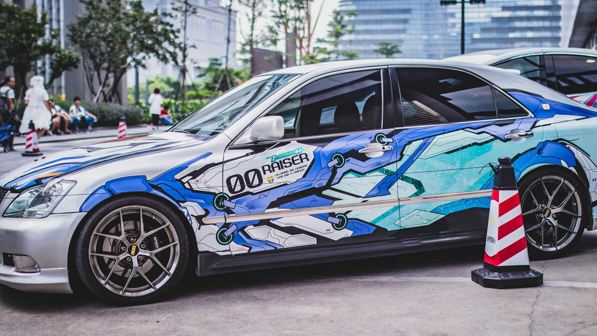 【CICF×粤痛组】痛一会2019痛车聚会图赏 - 哔哩哔哩