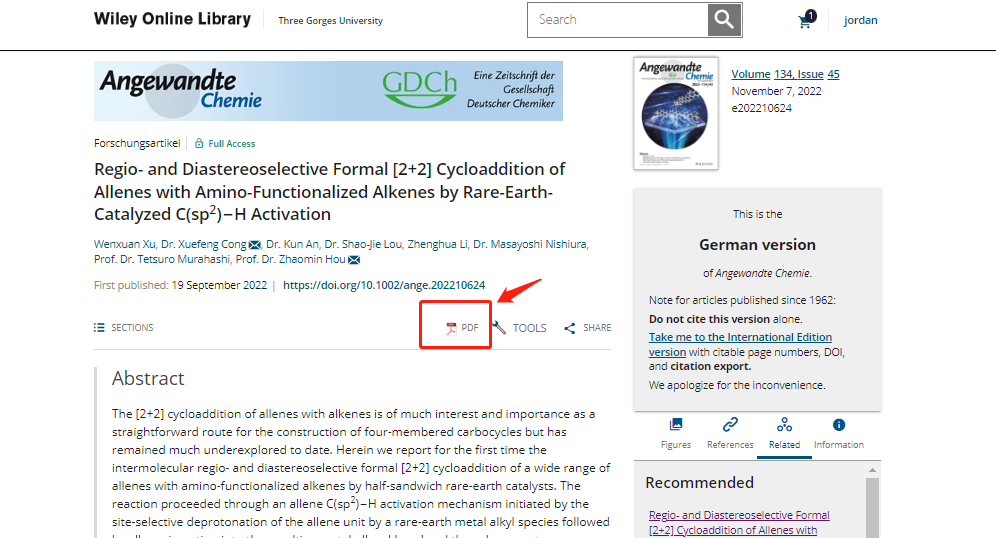 Wiley数据库文献下载不了，点不开，没反应，请看这篇文章 - 哔哩哔哩