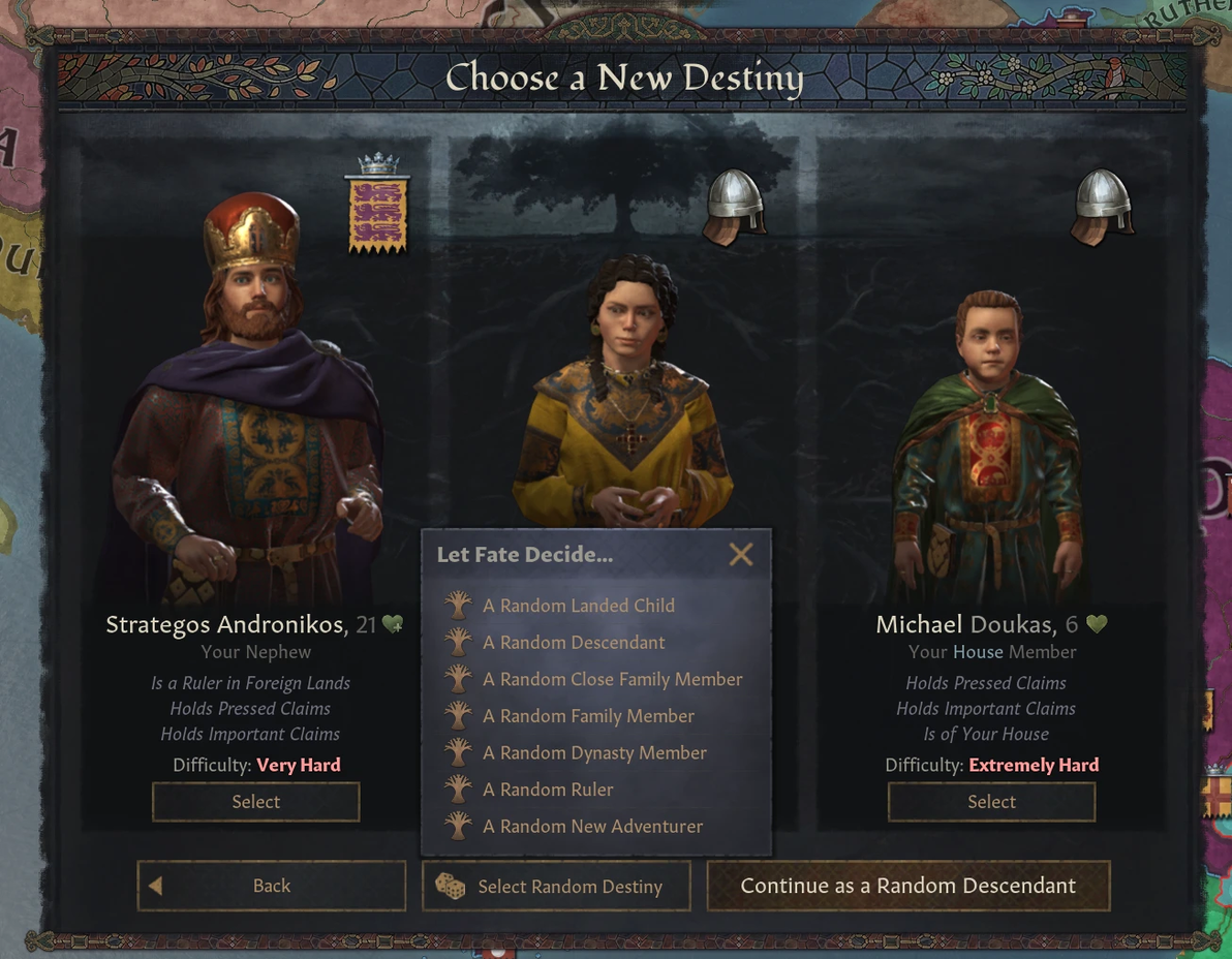 【十字军之王3/CK3】开发日志 #150 新的起始日期，消息设置等等 - 哔哩哔哩