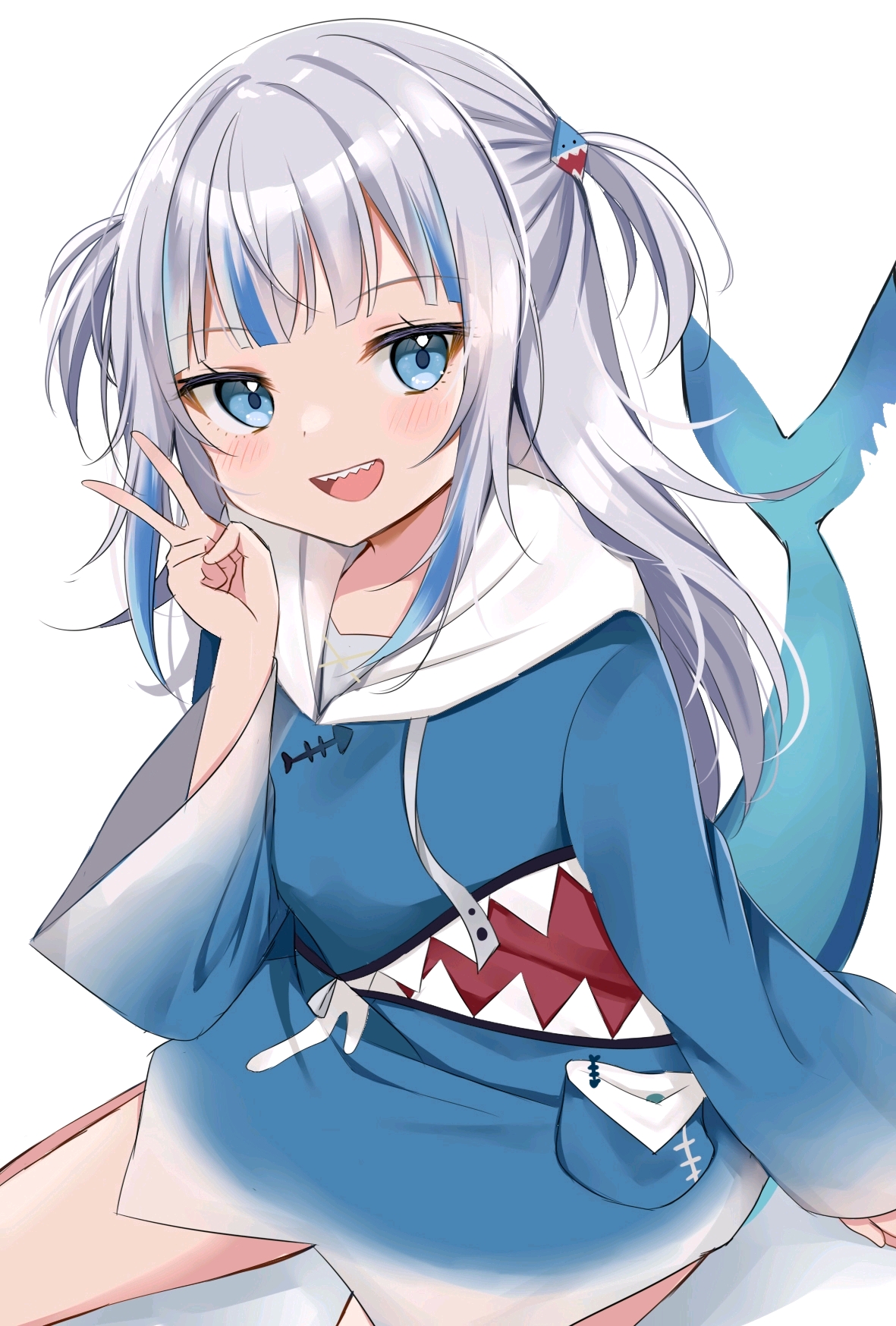 gura插画 - 哔哩哔哩