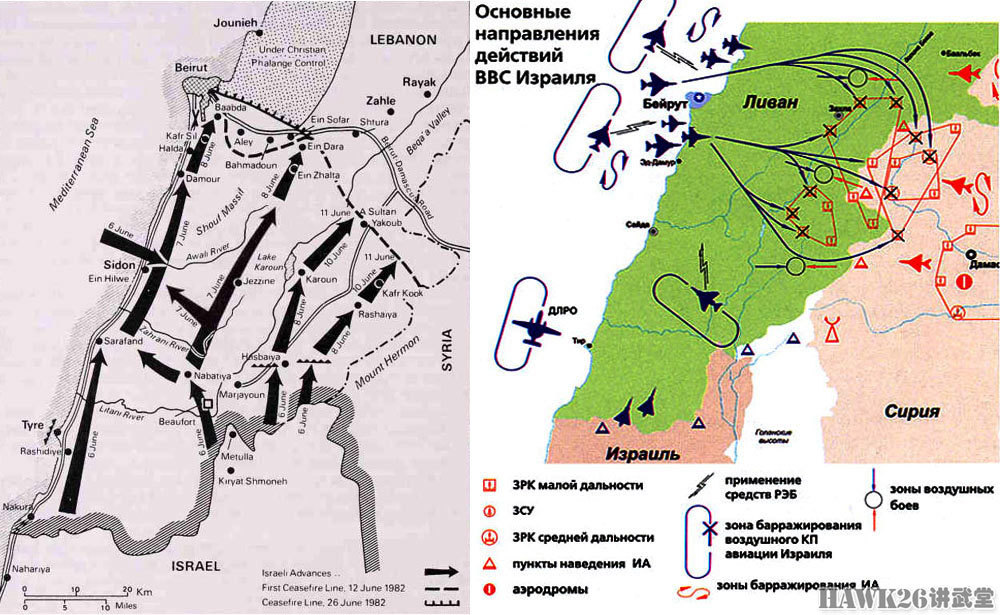 40年前 以色列入侵黎巴嫩 贝卡谷地成经典之战 苏联武器全面落后 - 哔哩哔哩