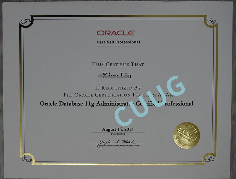 Oracle Ocp证书有效期 哔哩哔哩