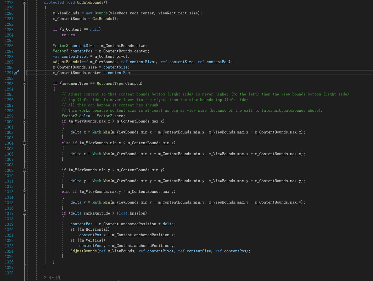 官方的奇葩操作 之 ScrollView 无法修改 size - 哔哩哔哩