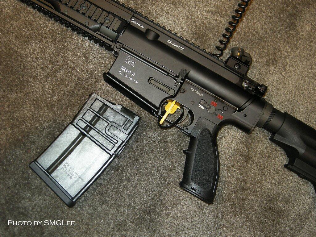 [轻武器科普] 图解德国HK417步枪 - 哔哩哔哩