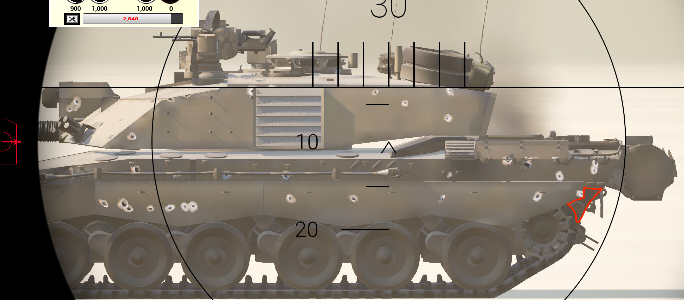 【SQUAD】针对ZBD-04A，30mm穿甲弹在100m范围上的载具弱点手册 - 哔哩哔哩