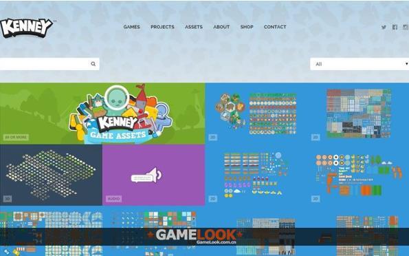 一些游戏素材的网站推荐 - 哔哩哔哩