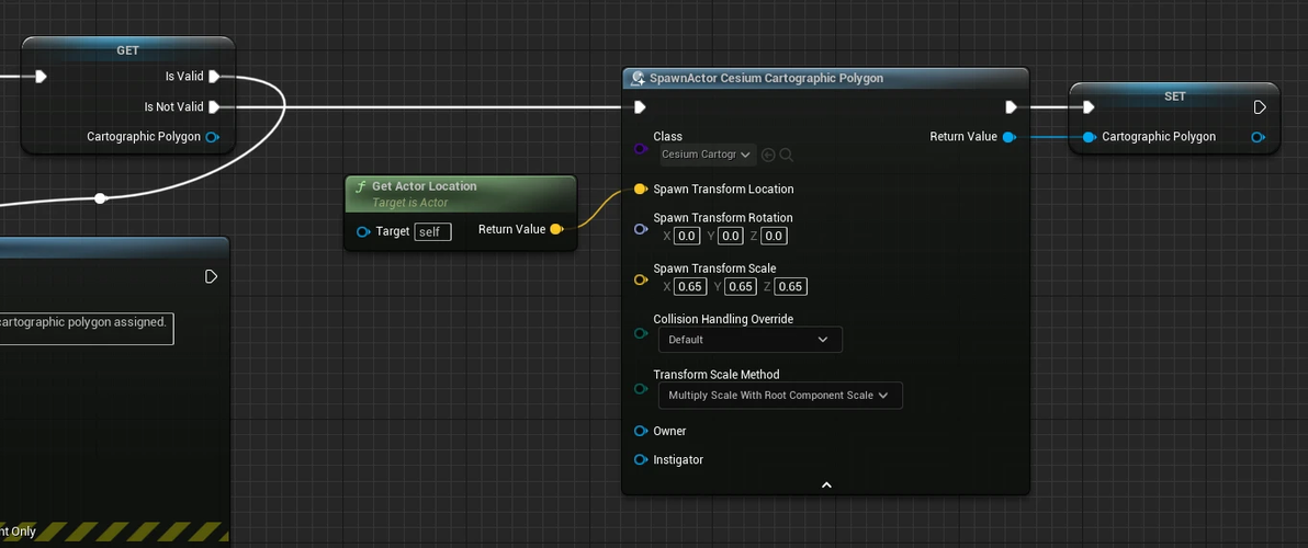 【UE5】使用Geometry Script和蓝图来快速替换CesiumTiles - 哔哩哔哩