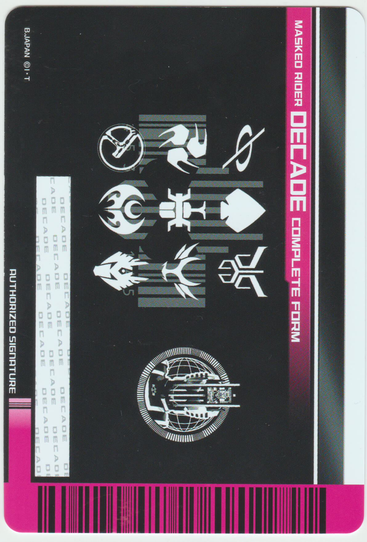 假面骑士decade 收藏卡册 161张卡片 自制卡素材 平成 第十期 DECADE - 哔哩哔哩