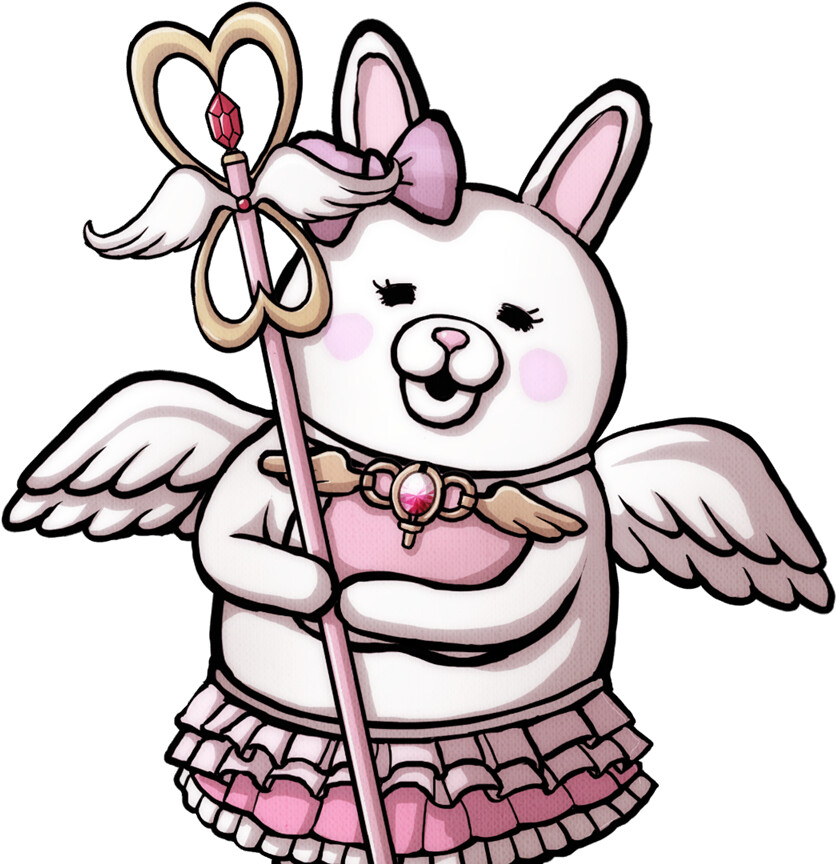 【弹丸论破】兔兔美（莫诺美） 半身立绘 - 哔哩哔哩