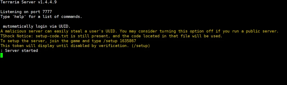 在Linux上搭建TShock泰拉瑞亚（Terraria）服务器 - 哔哩哔哩