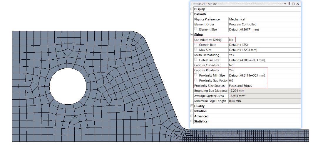 ANSYS Workbench 全局网格控制 - 哔哩哔哩
