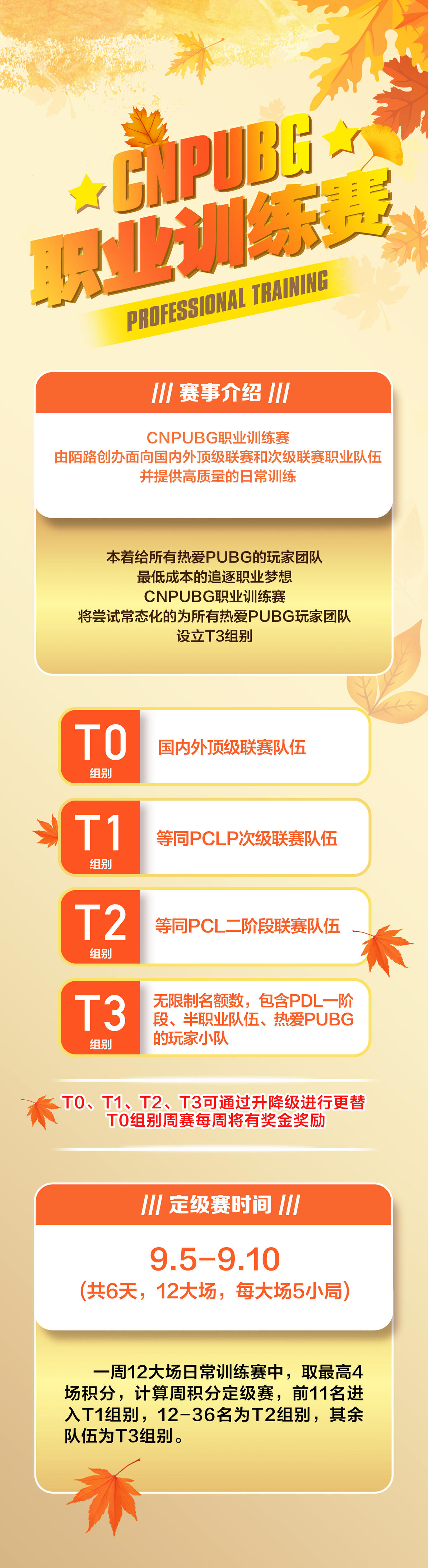 CNPUBG职业训练赛公告 - 哔哩哔哩