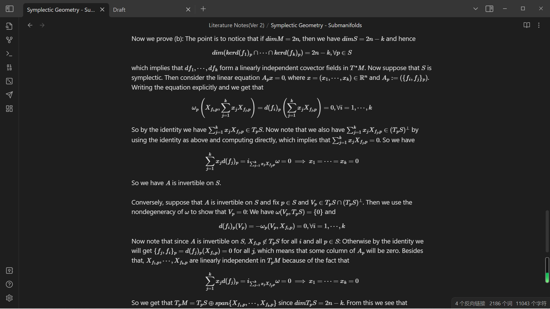 SG - Symplectic Manifolds 4 - 哔哩哔哩