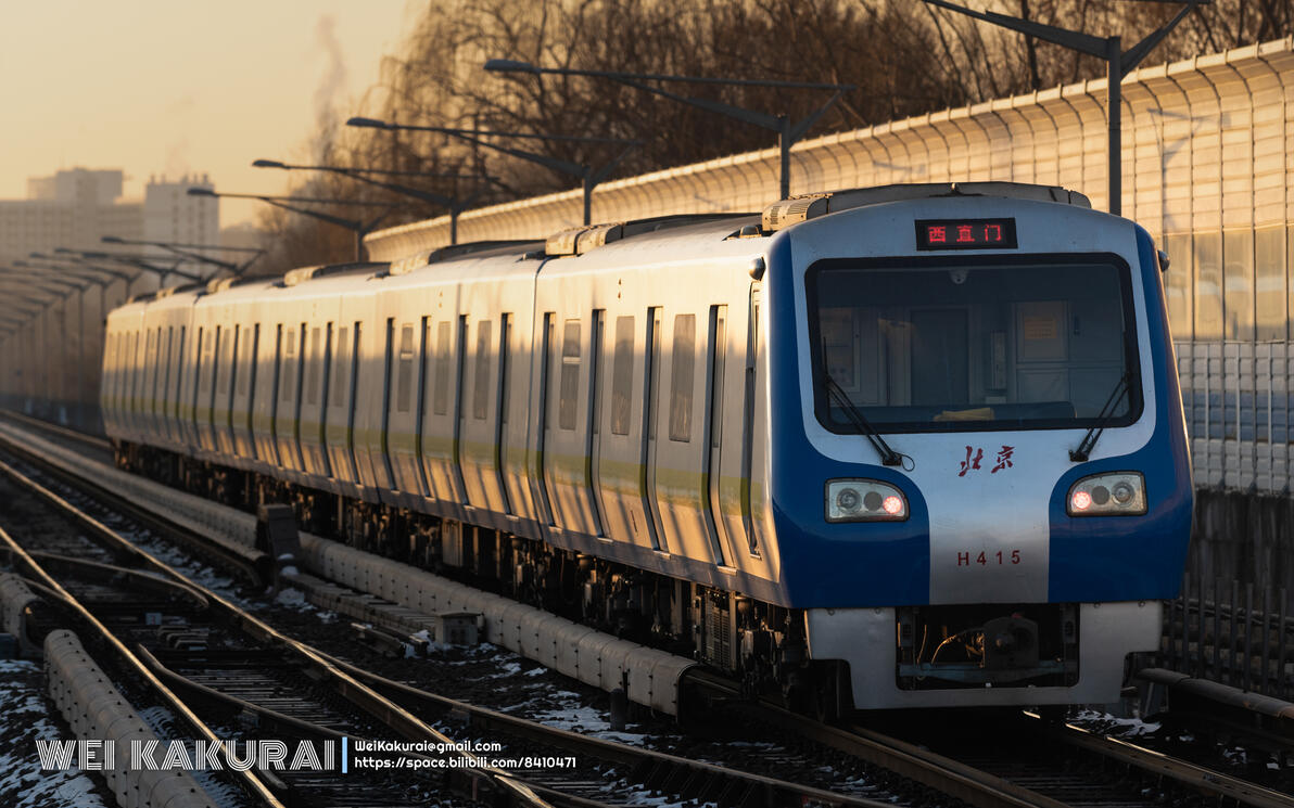 【北京地铁】13号线56组DKZ5/DKZ6型电动客车组(H401~H456)照片全集 - 哔哩哔哩