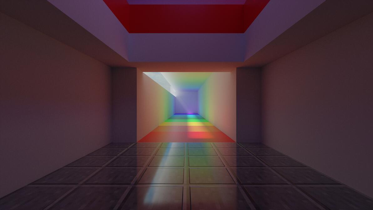 我的世界《SEUS PTGI HRR Test 2.1+PBR材质》与Blender《PBR》展示。4K - 哔哩哔哩