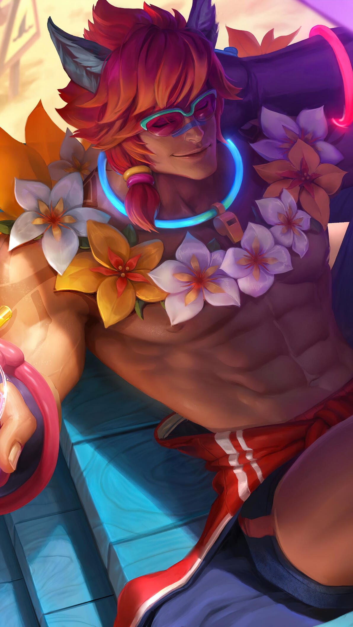 英雄联盟 | 腕豪 瑟提（Sett）| 4K 8K 电脑壁纸 手机壁纸 - 哔哩哔哩