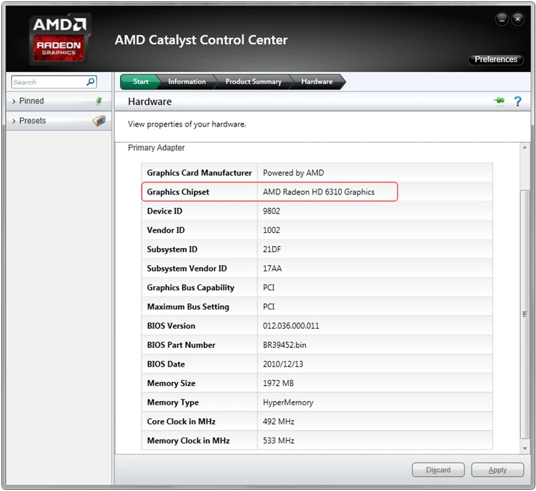 识别 AMD 显卡的制造商和型号 - 哔哩哔哩