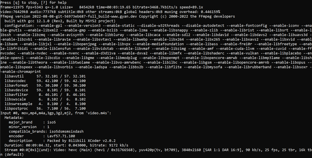保姆级教程，如何将b站下载视频m4s文件批量转换成mp4 - 哔哩哔哩
