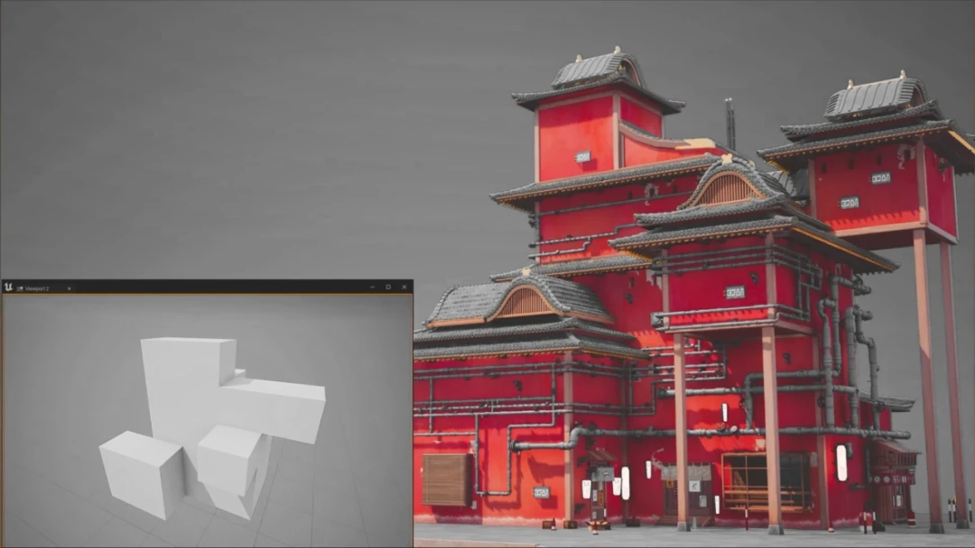 太硬核！Houdini+UE5联手打造程序化游戏场景，这效率与质量相当炸裂！ - 哔哩哔哩