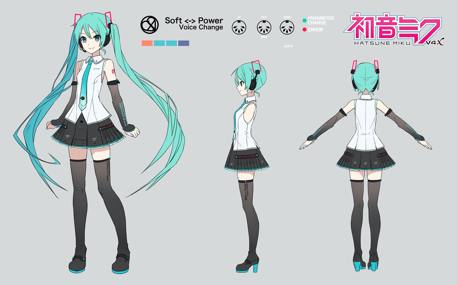 初音未来v2到v4c的人设 - 哔哩哔哩