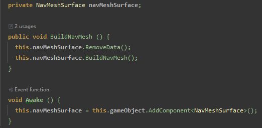 Unity 2020 中动态烘焙导航网格（Baking NavMesh during Runtime） - 哔哩哔哩