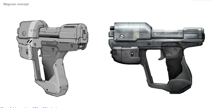 【HALO光环设定】手中巨炮----M6系列手枪 - 哔哩哔哩